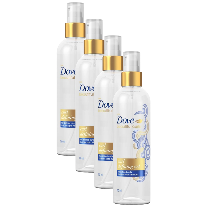 Dove Beautiful Curl Defining Hair Gel 110ml Pack of 4 – KartWalk