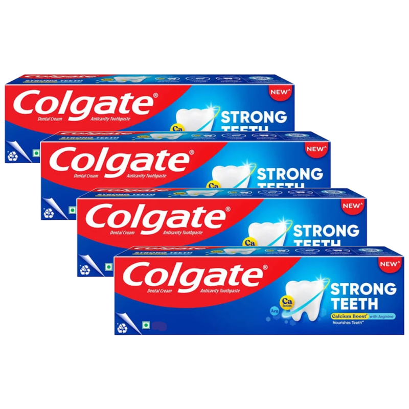 Colgate Strong Teeth Anticavity Toothpaste 38g Pack of 4 – KartWalk