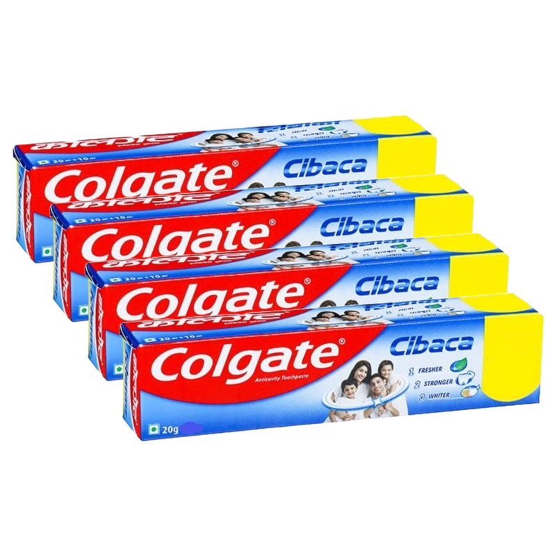 Colgate Cibaca Fresher Anticavity Toothpaste 20g Pack of 4 – KartWalk