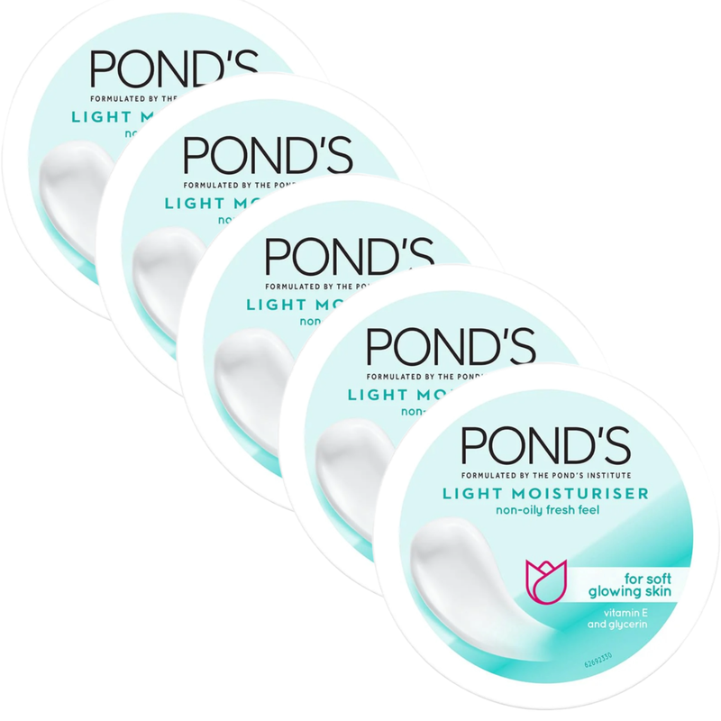 Ponds Light Moisturiser Cream 25 ml - Pack Of 5 – KartWalk