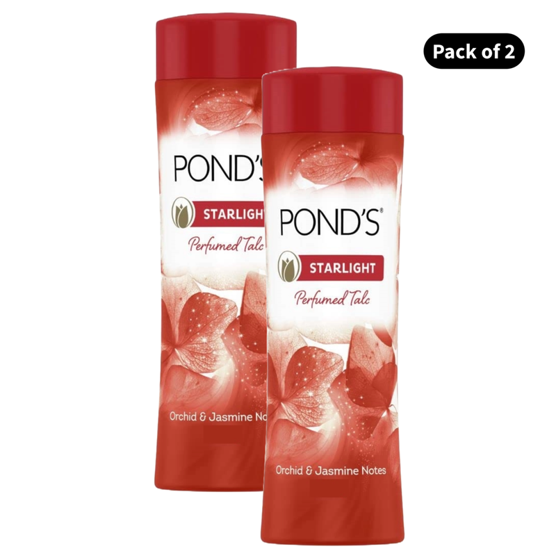 Ponds Starlight Orchid & Jasmine Talc (30gm) (Pack of 2) – KartWalk