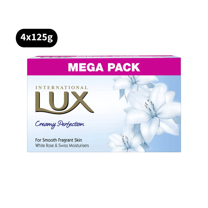 Lux Creamy Perfection Soap International (4x125gm) – KartWalk