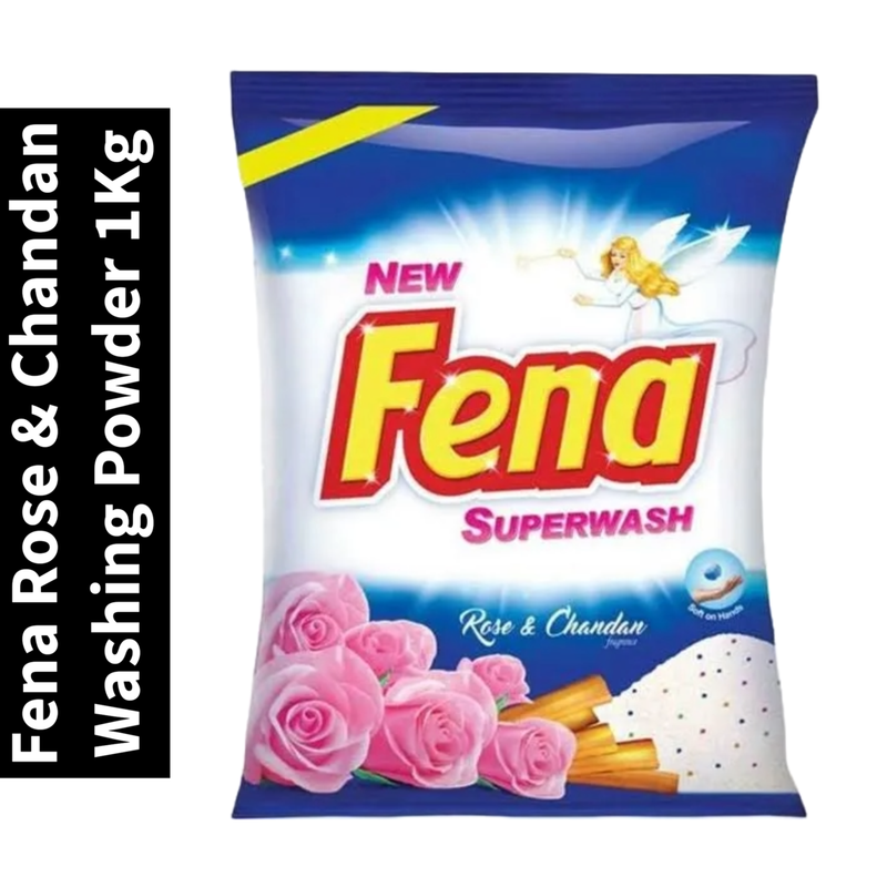 Superwash Germclean Fena Rose & Chandan Washing Powder 1kg – KartWalk