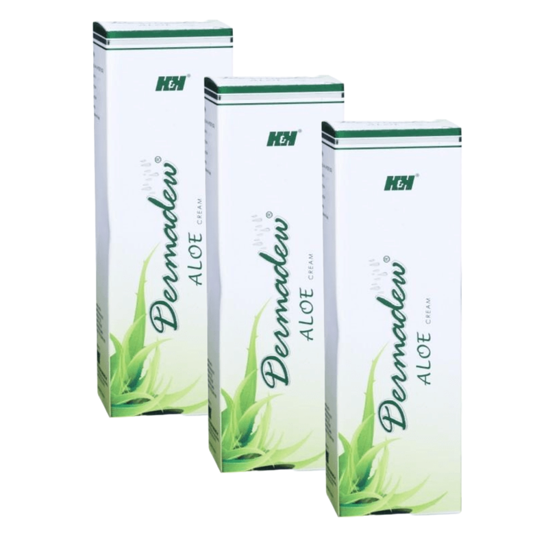 Dermadew Aloe Moisturising Cream - 50g (Pack Of 3) – KartWalk
